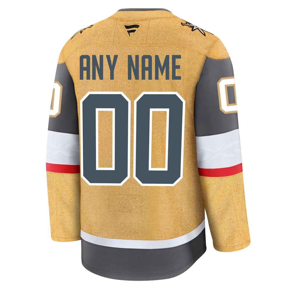 Customizable Vegas Golden Knights 2024 Fanatics Premium Official NHL H ...