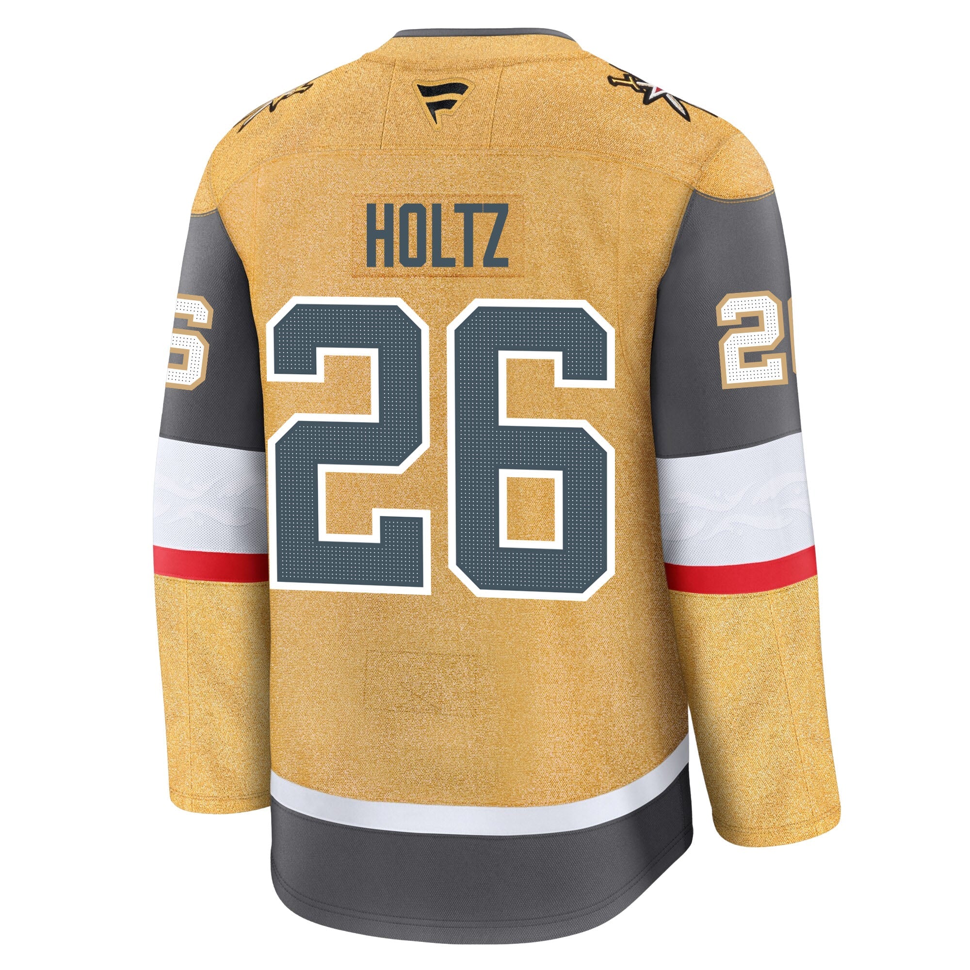 Alexander Holtz Vegas Golden Knights Fanatics Premium Home Jersey ...