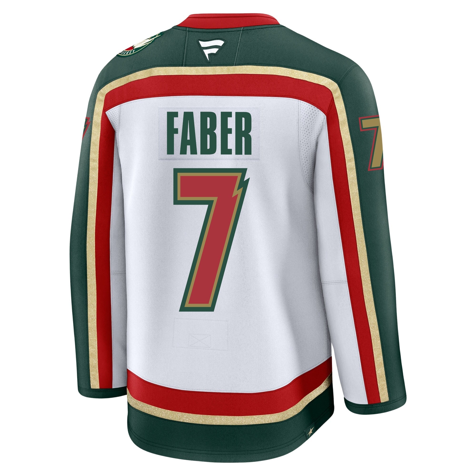 Brock Faber Minnesota Wild Fanatics Alternate Premium Jersey ...