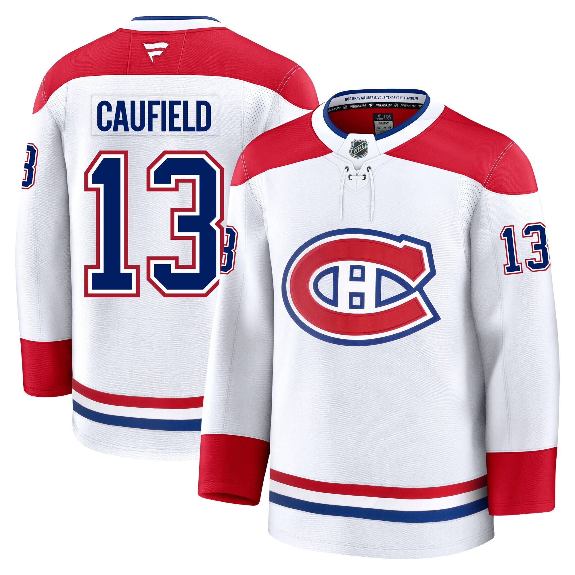 Cole Caufield Montreal Canadiens Fanatics Premium Away Jersey ...