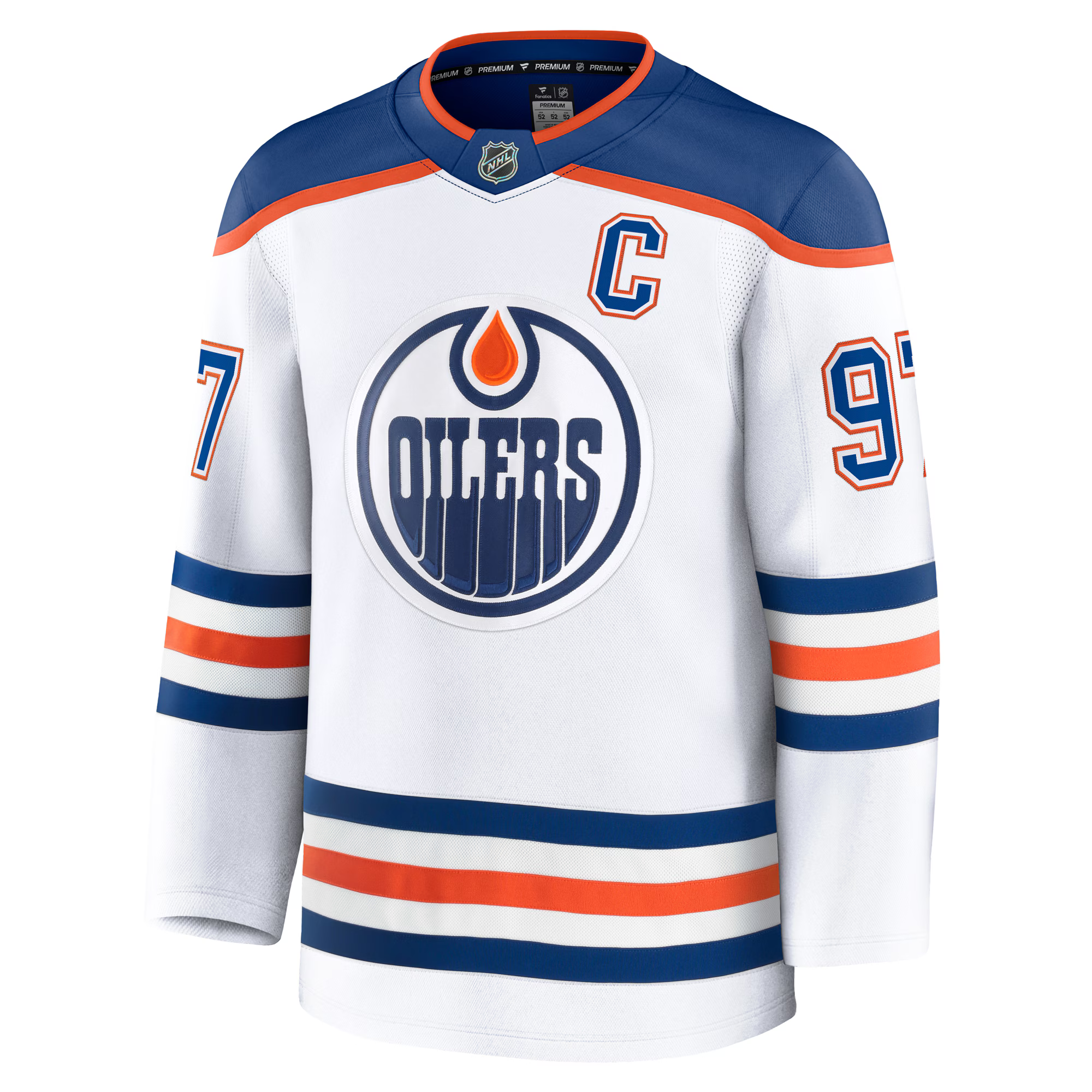 Connor Mcdavid Edmonton Oilers Fanatics Premium Away Jersey ...
