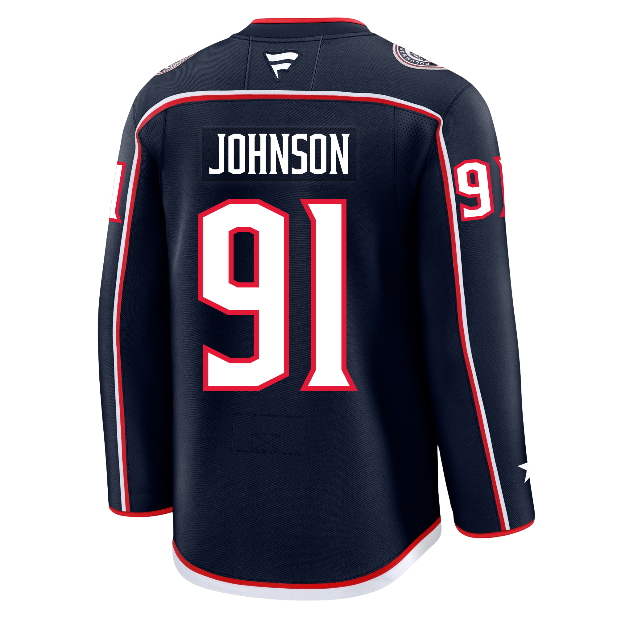 Kent Johnson Columbus Blue Jackets Fanatics Premium Home Jersey ...