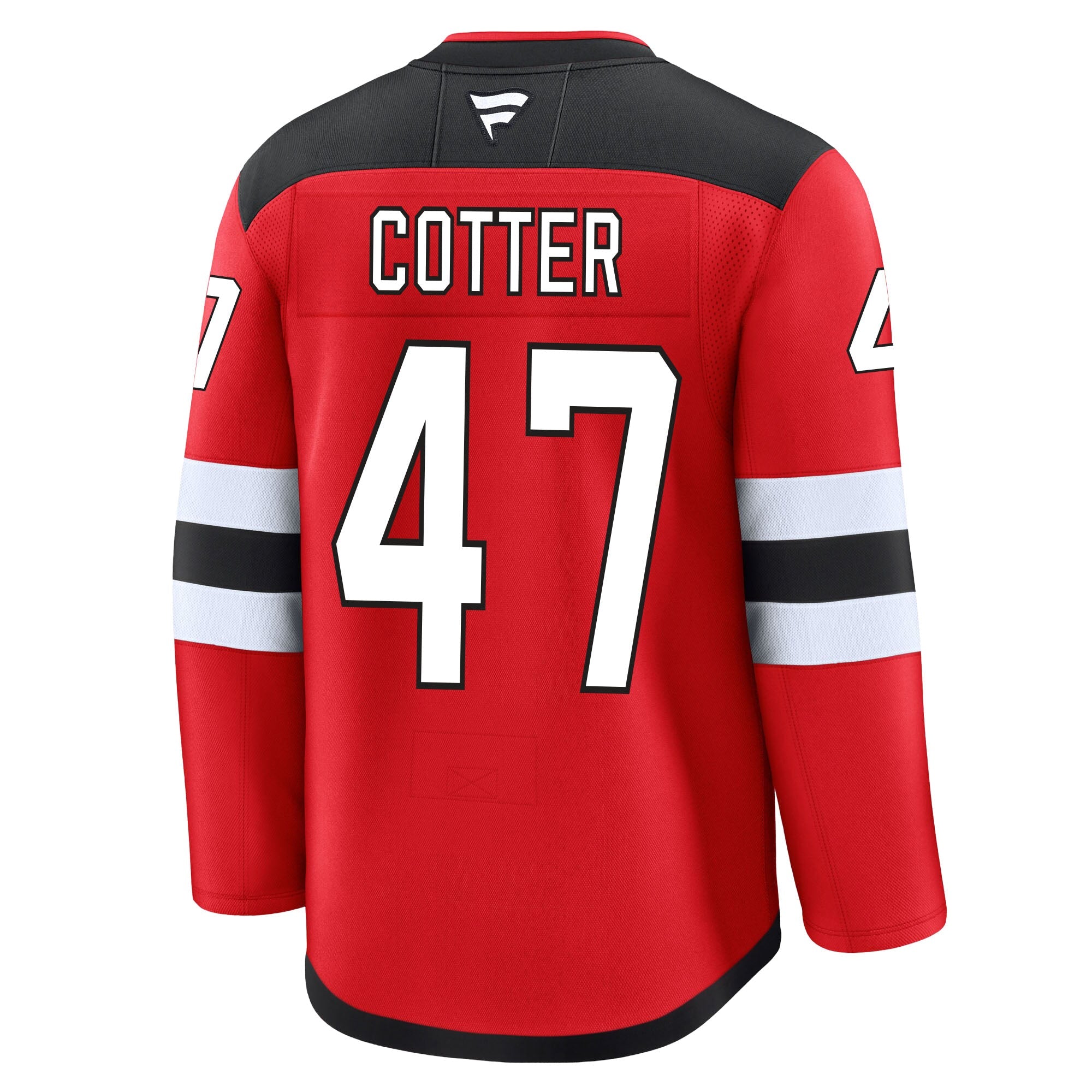 Paul Cotter New Jersey Devils Fanatics Premium Home Jersey – CoolHockey.com