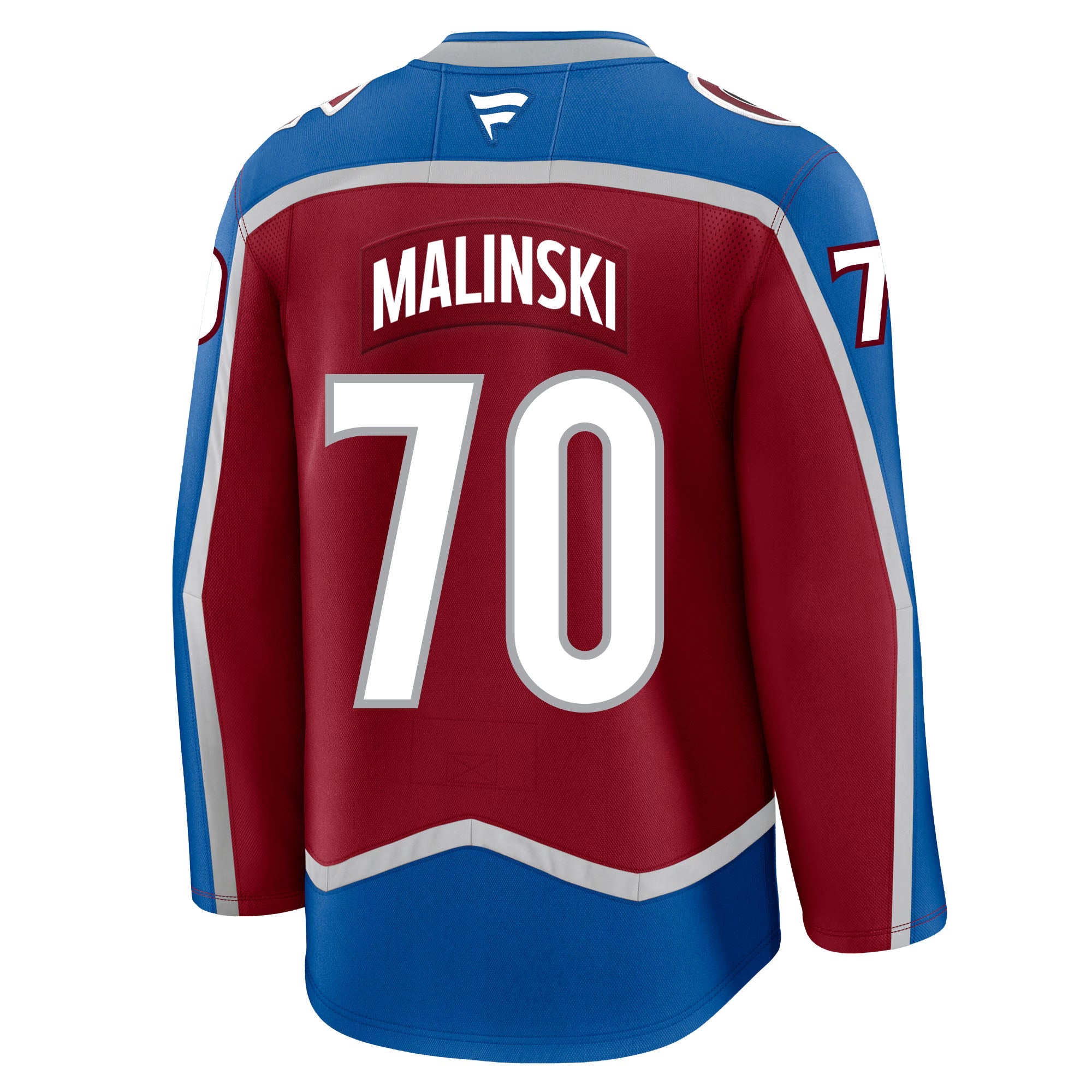 Sam Malinski Colorado Avalanche Fanatics Premium Home Jersey ...