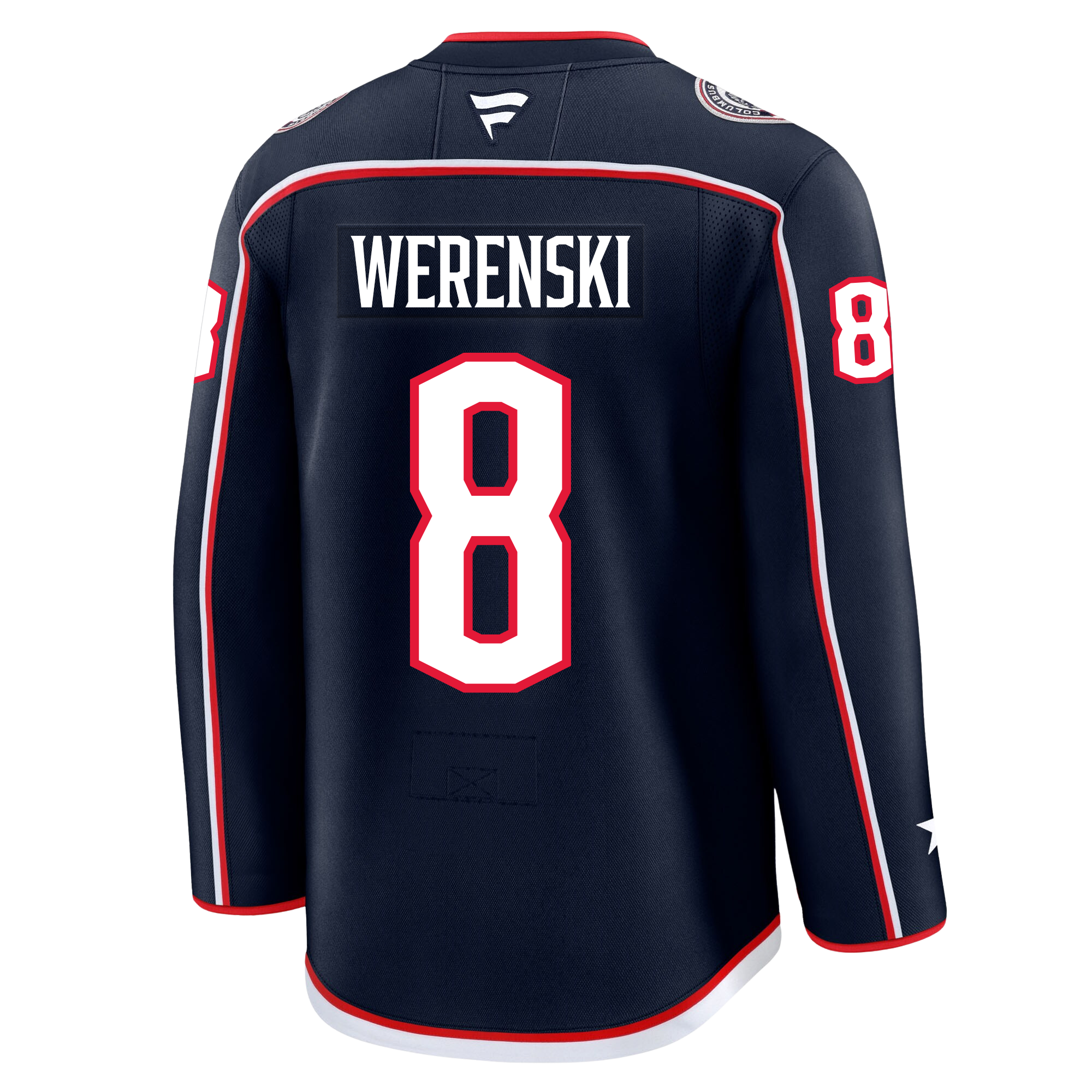 Zach Werenski Columbus Blue Jackets Fanatics Premium Home Jersey ...